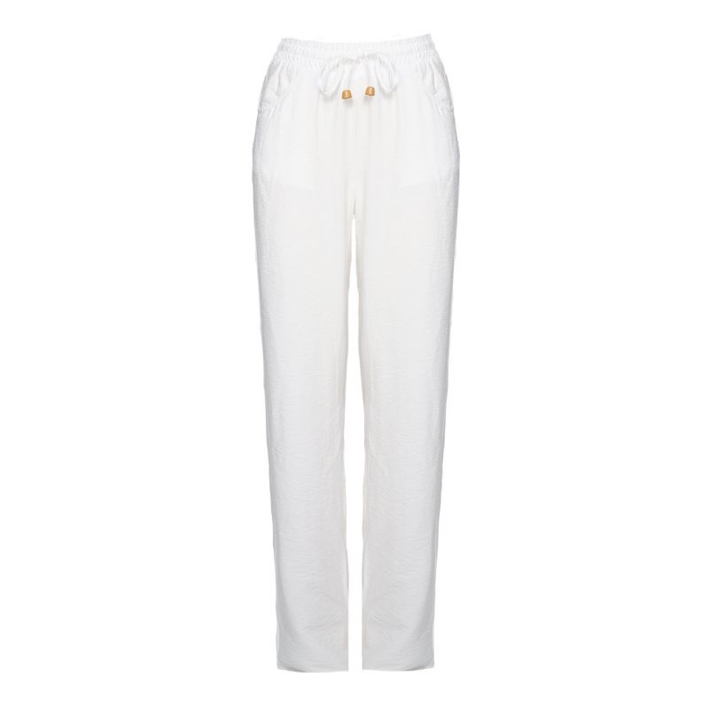 Only M Dora wide broek tequila panna voor lange dames | Houseoftall