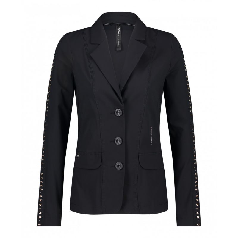 Zip73 Lisa colbert lint zwart voor lange dames | Houseoftall